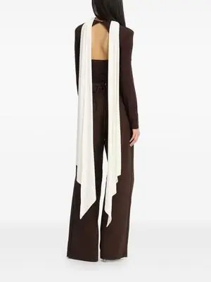 ROTATE BY BIRGER CHRISTENSEN Corset Trousers - Brown
