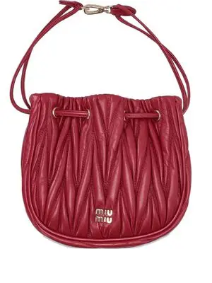 Miu Miu Matelassé Leather Mini Bag
