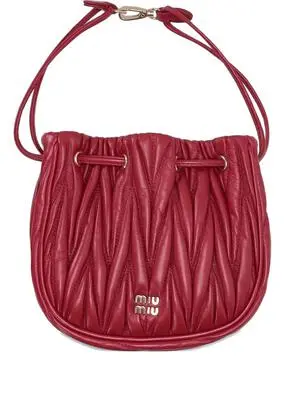 Miu Miu Matelassé Leather Mini Bag - Multicolor