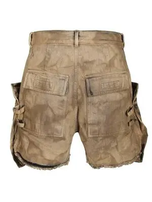 Rick Owens Stefan Cargo Shorts - Brown