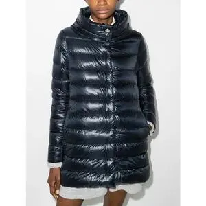 Herno High-shine Puffer Jacket - Blue