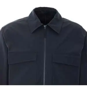 Stone Island Logo Zipped Overshirt