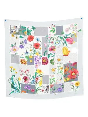 Gucci Printed Silk Foulard - Multicolor