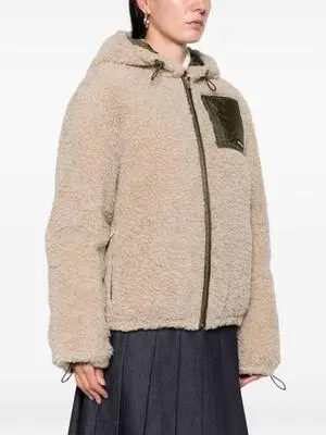 Miu Miu Teddy Blouson Jacket - Multicolor