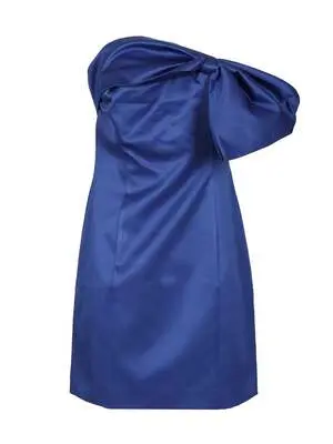 ROTATE BY BIRGER CHRISTENSEN Bow Mini Dress