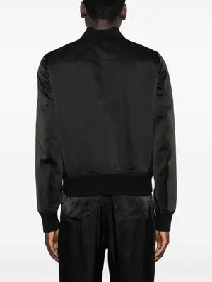 Rick Owens Heizer Flight Nylon Jacket - Black