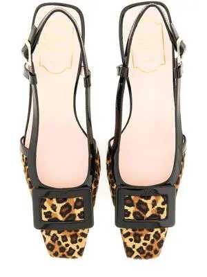 ROGER VIVIER Belle Vivier Slingback Pumps - Multicolor