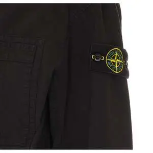 Stone Island Logo Ripstop Overshirt