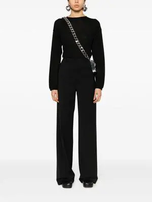 Rick Owens Straight Wool Trousers