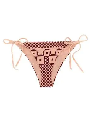 Fendi Micro Patchwork Bikini Briefs - Pink