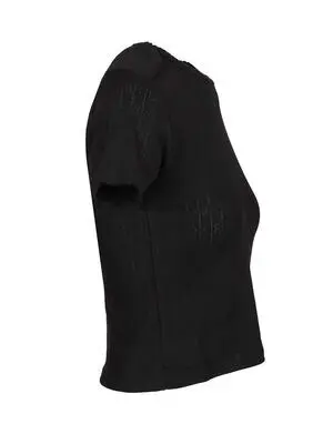 ROTATE BY BIRGER CHRISTENSEN Fitted T-shirt