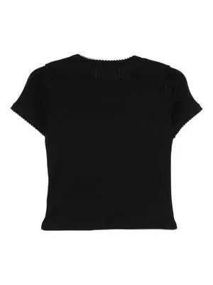 ROTATE BY BIRGER CHRISTENSEN Fitted T-shirt