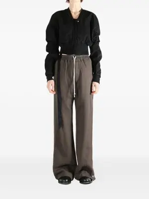 Rick Owens Cotton Cropped Bomber Jacket
