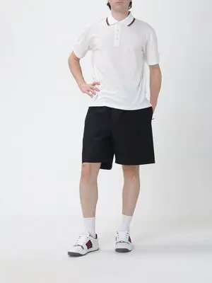 Gucci Knee-length Cotton Sport Shorts With Elasticated Waist