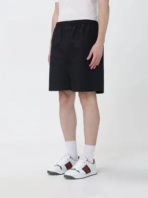 Gucci Cotton Sport Shorts With Elasticated Waist