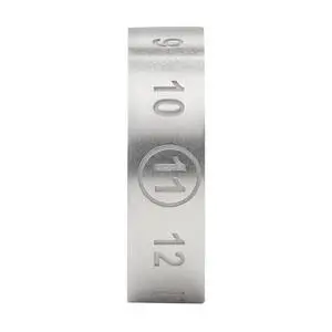 MAISON MARGIELA Logo Ring - Silver