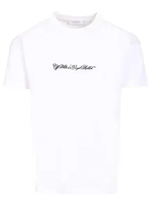 Off-White Scrip Arrow T-shirt - White