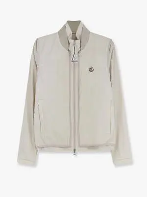 Moncler Moncler Men Hemmoor Jacket With Detachable Vest Cream