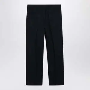 Gucci Cotton Trousers With Logo Print