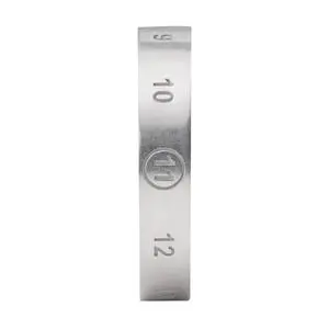 MAISON MARGIELA Numeric Band Ring - Silver