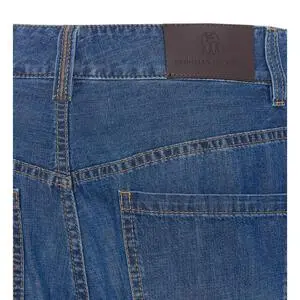 Brunello Cucinelli Contemporary Loose Pants - Blue