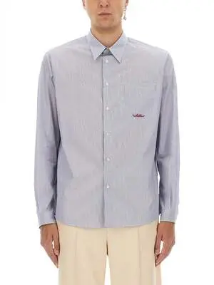 Valentino Garavani Striped Cotton Shirt - Multicolor