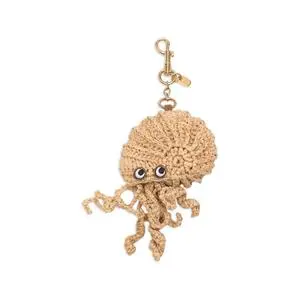 ANYA HINDMARCH Neutrals Keyrings & Chains - Cream