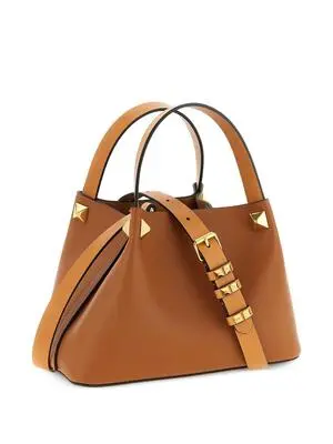 Valentino Garavani Vlogo Signature Small Leather Tote Bag - Multicolor