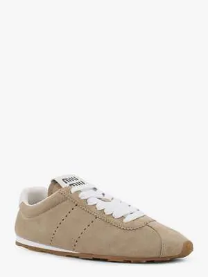 Miu Miu Suede Plume Sneakers