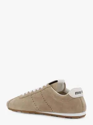 Miu Miu Suede Plume Sneakers