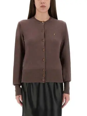 VIVIENNE WESTWOOD Bea Cardigan - Brown
