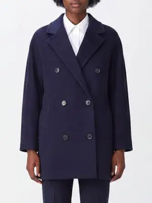 Max Mara Double-breasted Wool Caban Coat