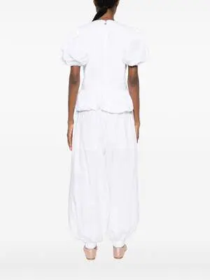 ROTATE BY BIRGER CHRISTENSEN Top With Puff Sleeves