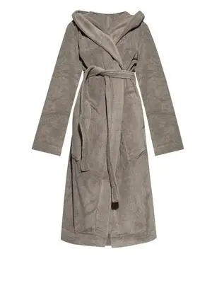 Rick Owens Cotton Bathrobe - Gray
