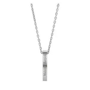 MAISON MARGIELA Logo Ring Pendant Neckline - Silver