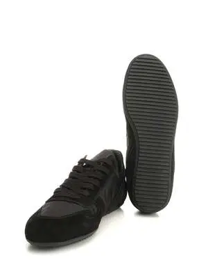 Rick Owens Minimal Sneakers With Suede