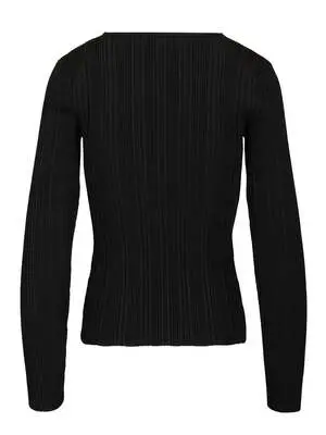 SELF-PORTRAIT Knitted Top With Lace