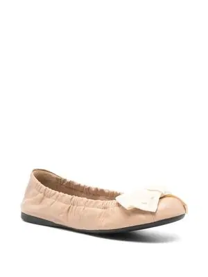 Prada Leather Ballet Flats