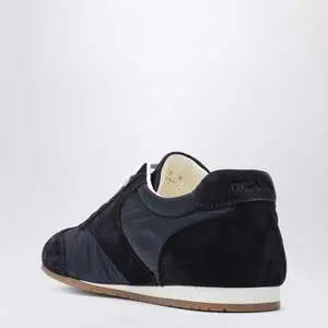 Prada Fabric And Suede Sneakers