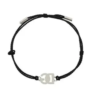 Dolce & Gabbana Small Dg Logo Cord Bracelet