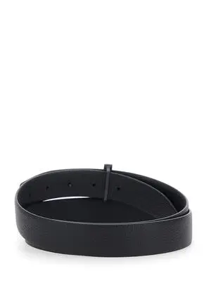 TOM FORD Belt With T Buckle Closure In Leather For