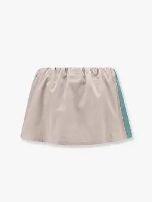 Miu Miu Cotton Twill Mini Skirt - Multicolor