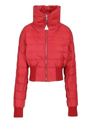 Moncler Cropped Jacket - Red