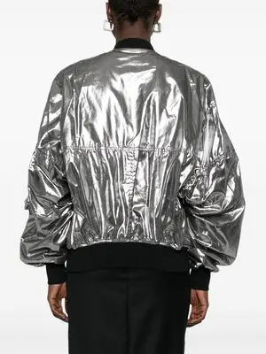 Junya Watanabe Metallic Effect Bomber Jacket
