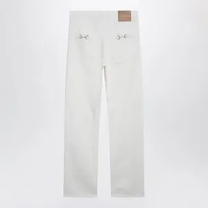 Gucci Trousers With Horsebit Detail