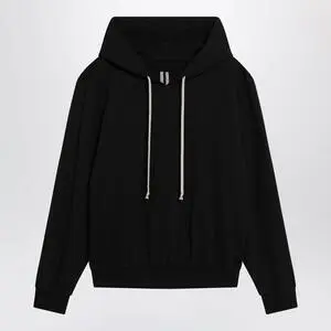 Rick Owens Hoodie With Logo Print - Black