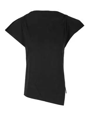 Isabel Marant Étoile Sebani Asymmetrical T-shirt - Black