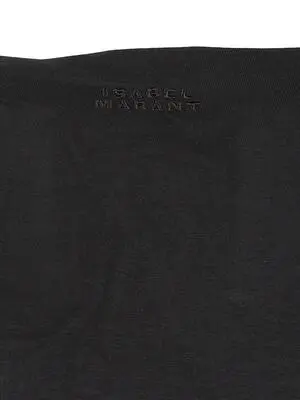 Isabel Marant Étoile Sebani Asymmetrical T-shirt - Black