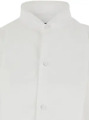 TOM FORD White Long-sleeved Shirt With Tone-on-tone Button Closure In Cotton For - Multicolor