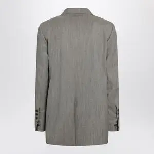 Rick Owens Grey Melange Concordian Blazer